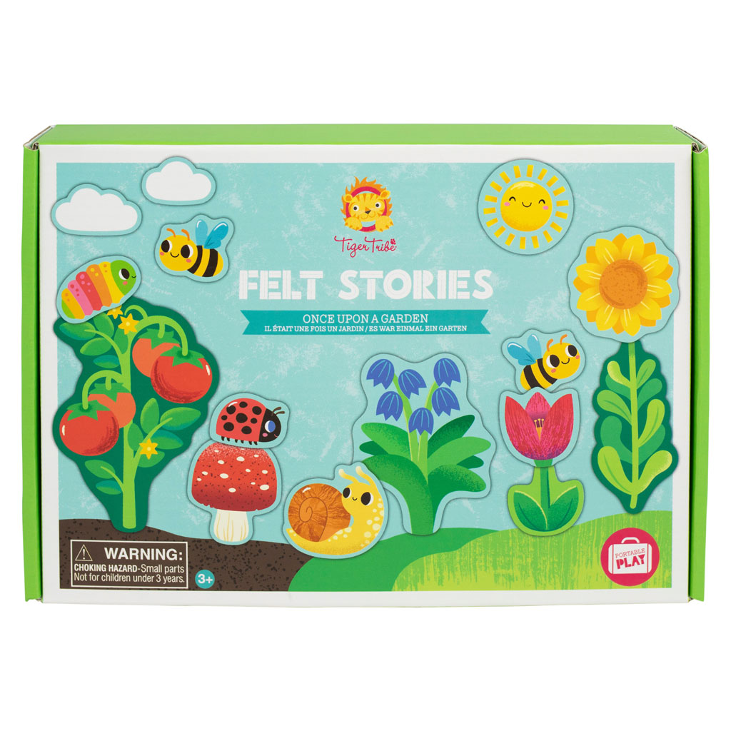 Tiger Tribe - Felt Stories - Once Upon A Garden - Toy Dubai (Toys MENA LLC)
