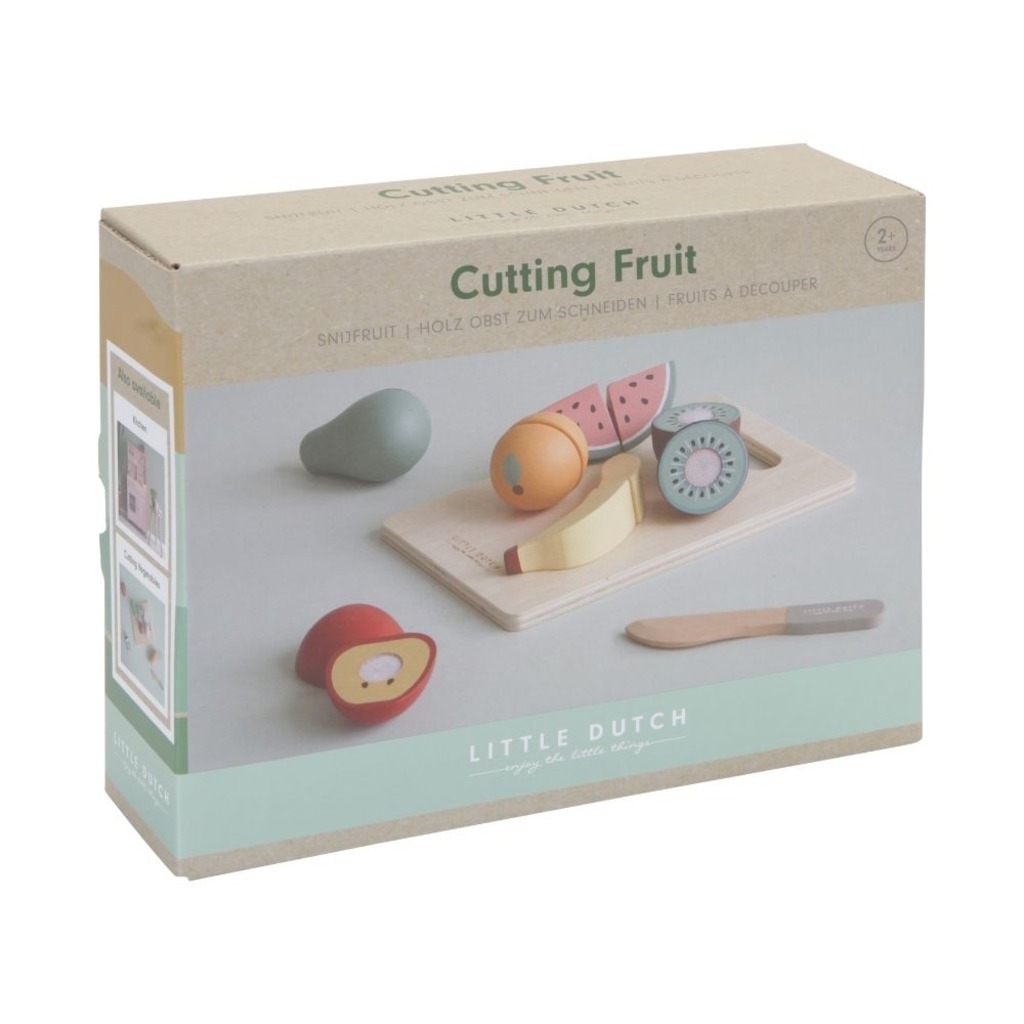 Little Dutch - Wooden Cutting Fruits - Toy Dubai (Toys MENA LLC)