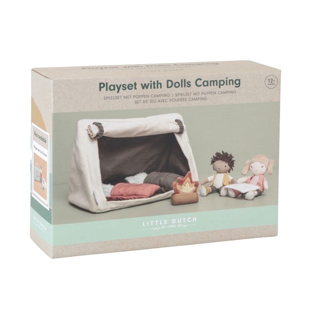 Little Dutch - Jake & Anna Doll Camping Playset - Toy Dubai (Toys MENA LLC)