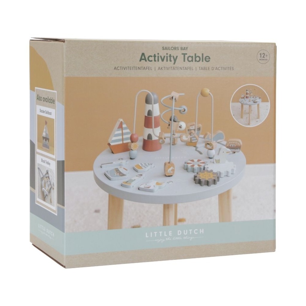 Little Dutch - Activity Table Sailors Bay - Toy Dubai (Toys MENA LLC)