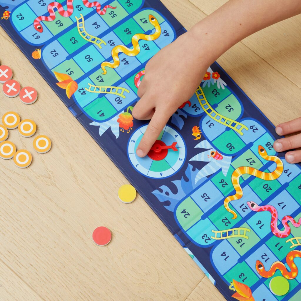 Tiger Tribe - Magna Games - Snakes & Ladders + Tic Tac Toe - Toy Dubai ...