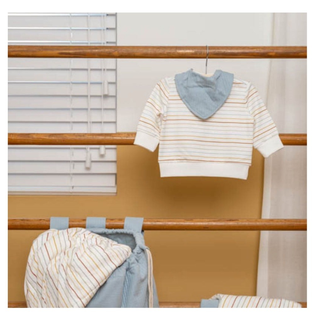 Little Dutch - Bandana Bib Pure Soft Blue - Toy Dubai (Toys MENA LLC)