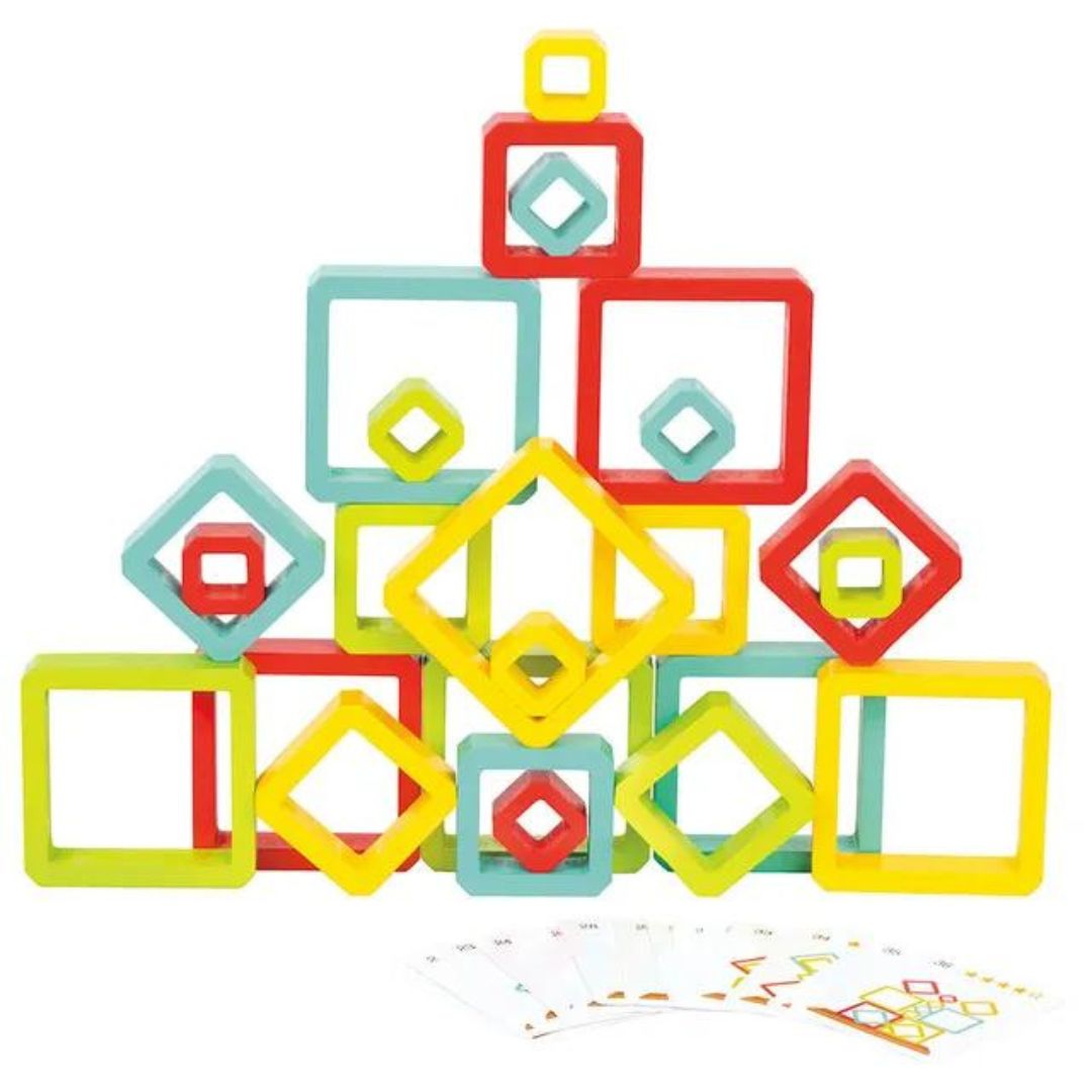 Lelin Stacking Cubes Balancing Game - Toy Dubai (Toys MENA LLC)