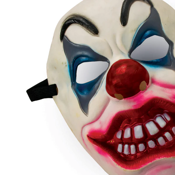 Mad Toys Creepy Killer Clown Mask Halloween Costumes Accessory for Kids ...