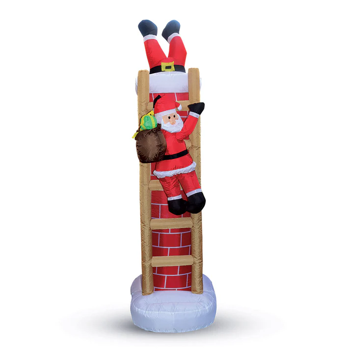 Inflatable Climbing Santa – Fun Christmas Decoration in Dubai