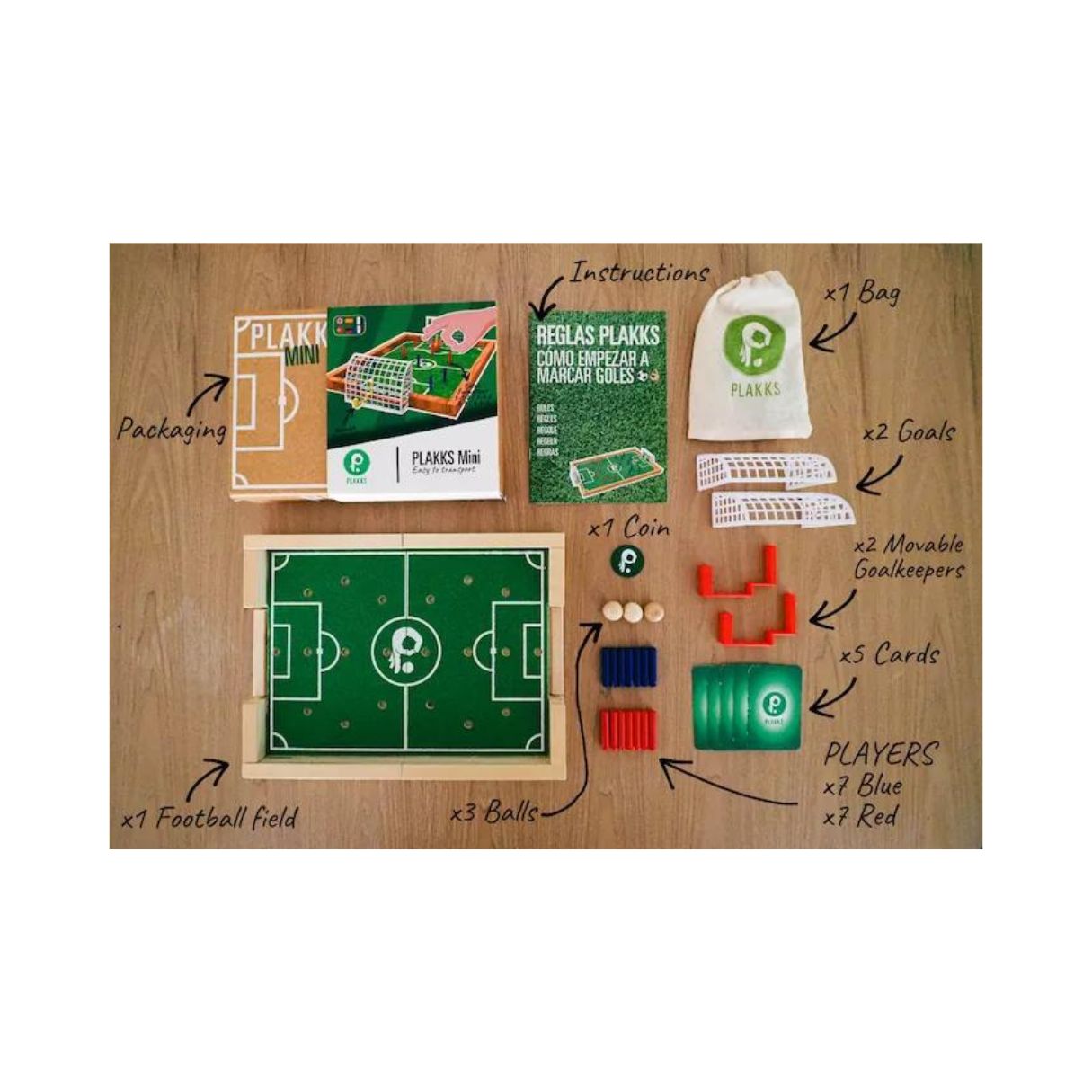 Mini Plakks Football Field - Toy Dubai (Toys MENA LLC)