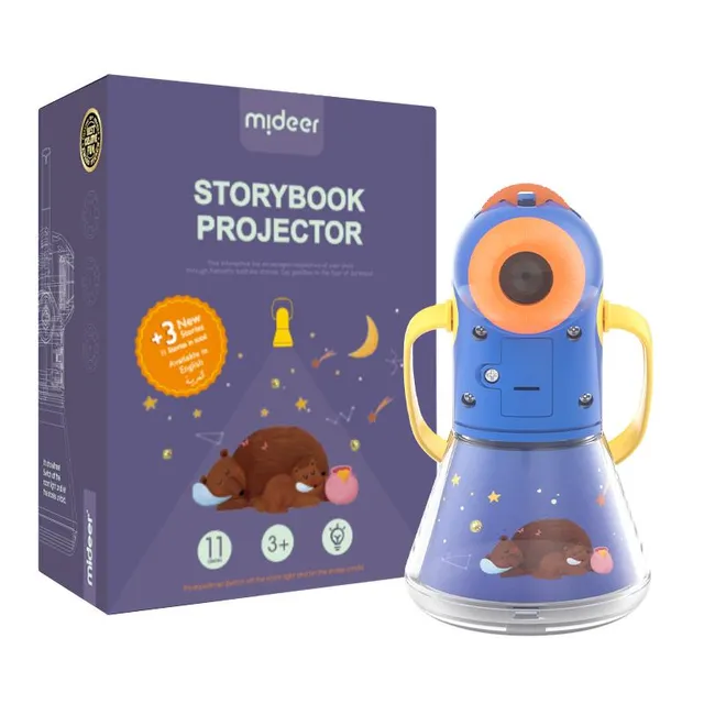 Mideer - Kids Storybook Projector - 11 Stories - Toy Dubai (Toys MENA LLC)
