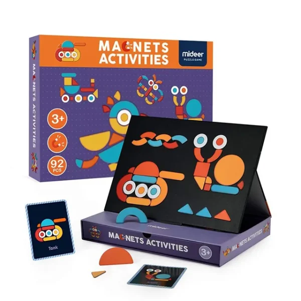 Mideer - Patterns Magnetic Game - Toy Dubai (Toys MENA LLC)